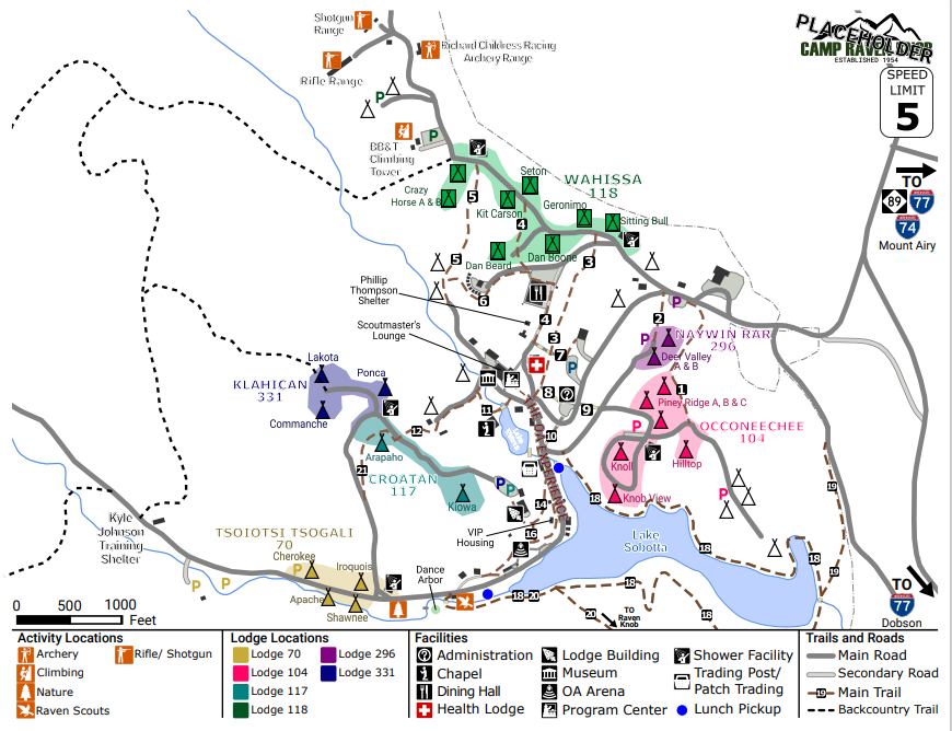 Conclave Map | 2024 Planbook | Section E-8