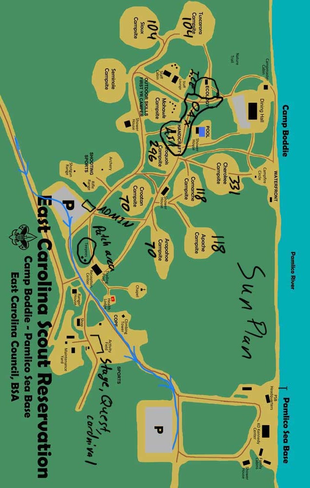 Conclave Map | 2023 Planbook | Section E-8